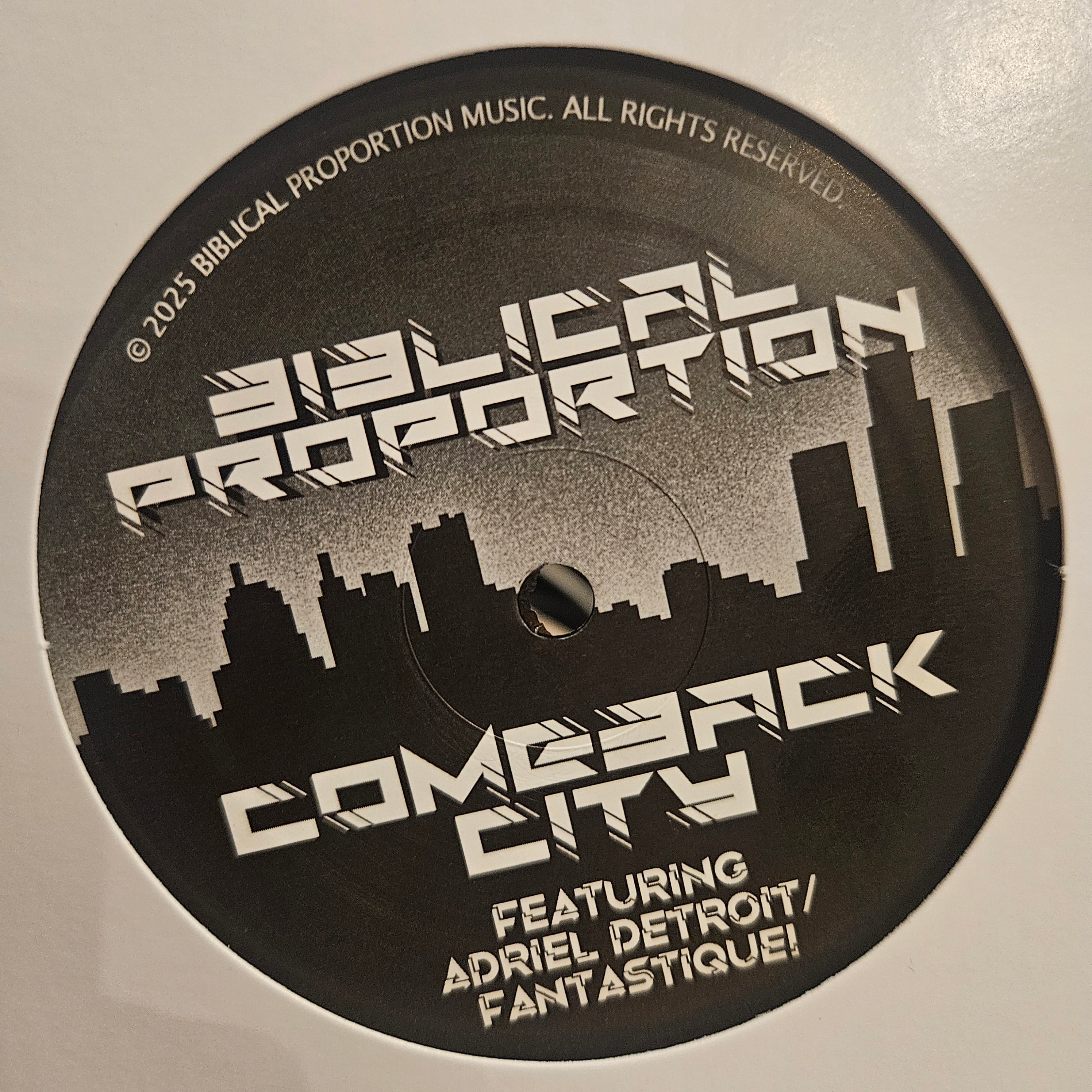 Biblical Proportion-Comeback City – Gramaphone Records