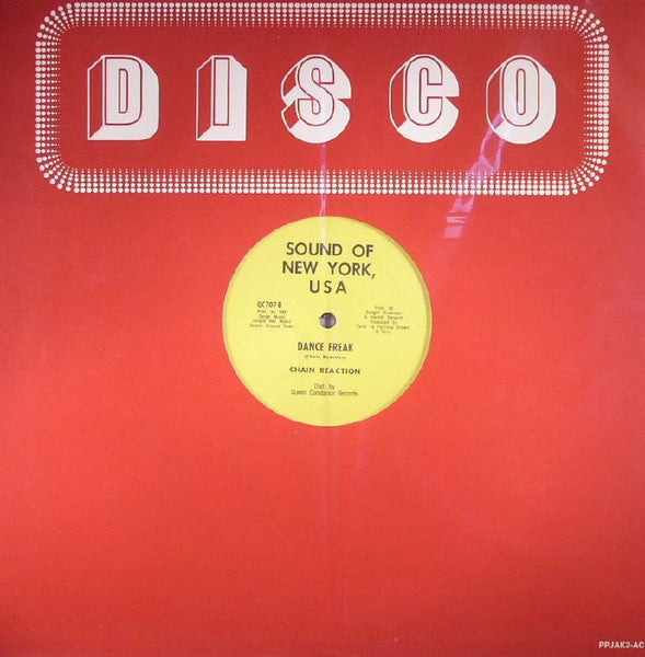 Chain Reaction-Dance Freak – Gramaphone Records