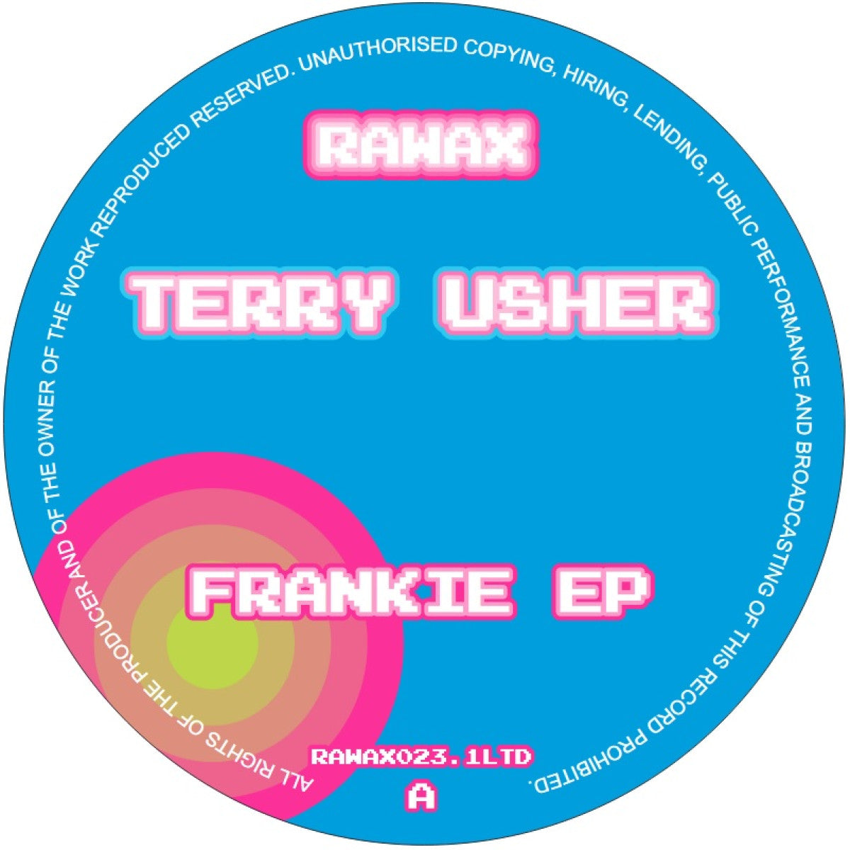 Terry Usher - Frankie EP – Gramaphone Records