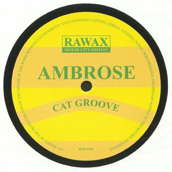 Ambrose - Cat Groove – Gramaphone Records
